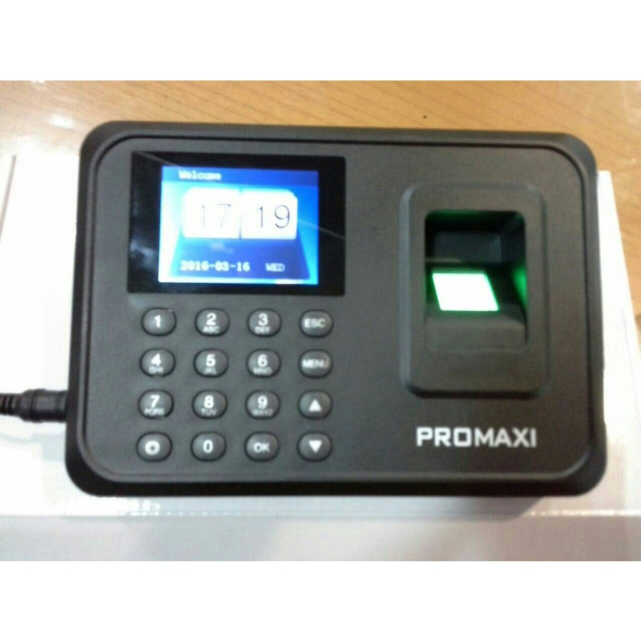 Jual PROMAXI PX-110 - Mesin Absen / Absensi Sidik Jari / Finger Print ...