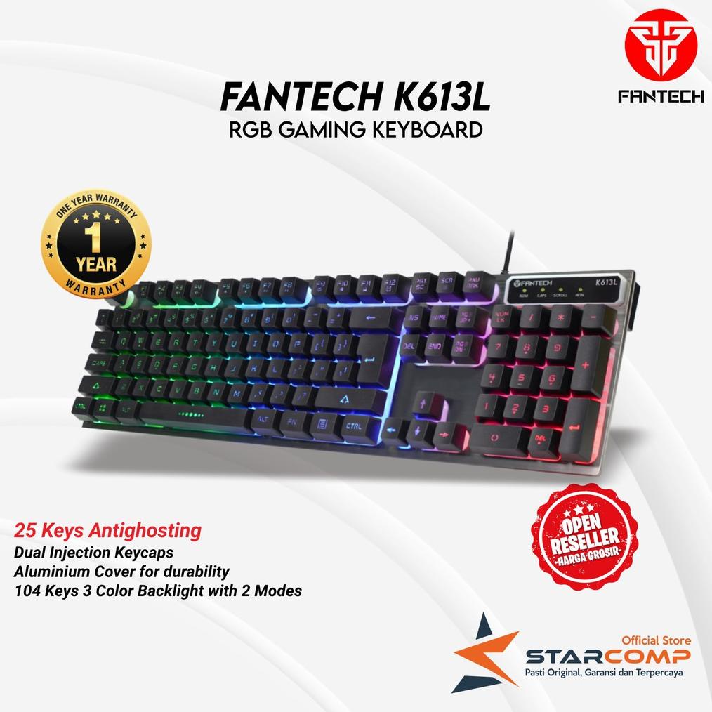 Jual Keyboard FANTECH K613L Fighter Full Gaming Keyboard | Shopee Indonesia