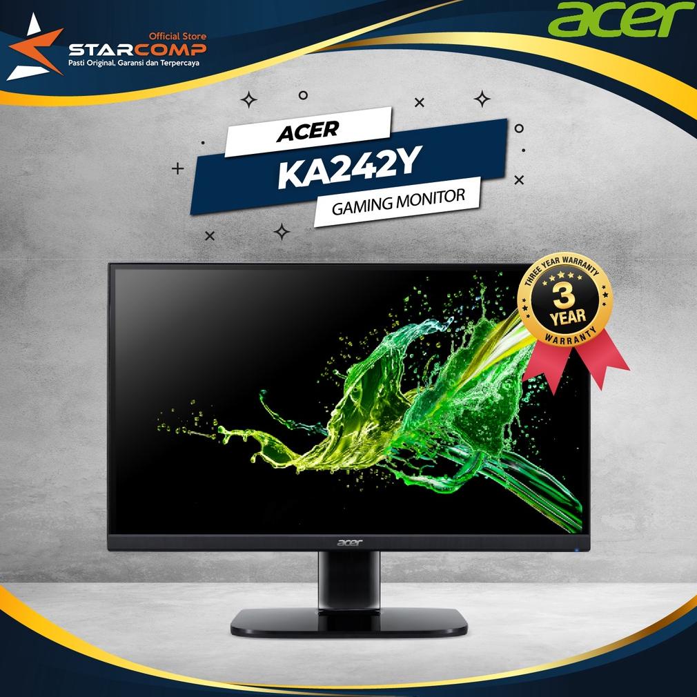 Jual Monitor Led ACER KA242Y 24" IPS 75Hz VGA HDMI FreeSync Vesa ...