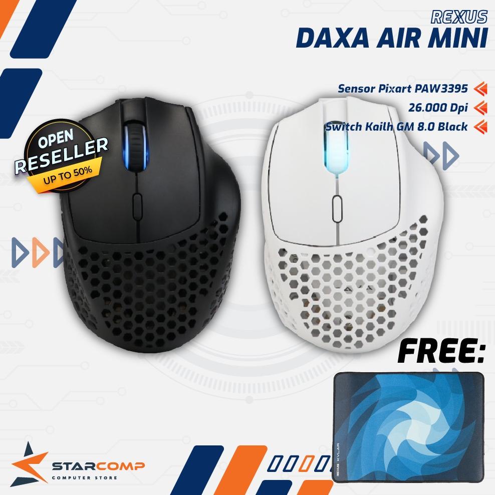 Jual Rexus Daxa Air Mini Wireless Gaming Mouse | Shopee Indonesia
