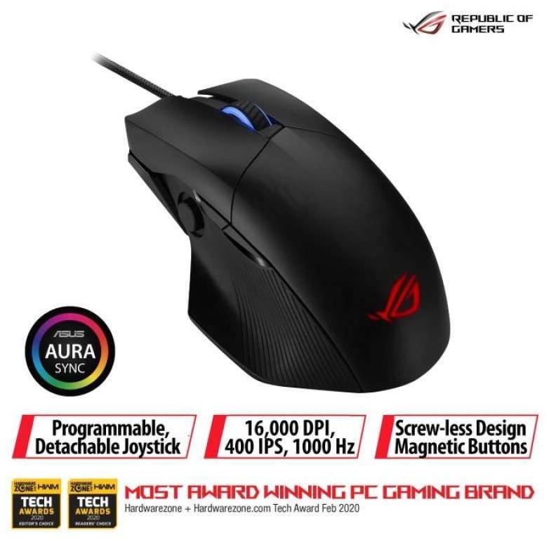 Jual ASUS ROG CHAKRAM CORE Gaming Mouse | Shopee Indonesia