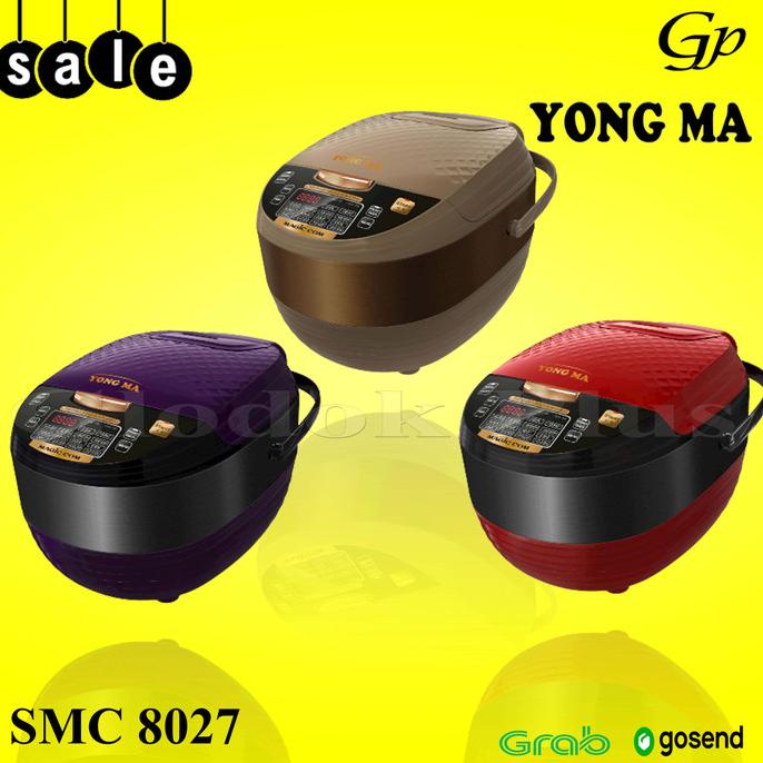 Jual Yong Ma SMC 8027 Magic Com digital Rice Cooker 2 Liter SMC8027 ...