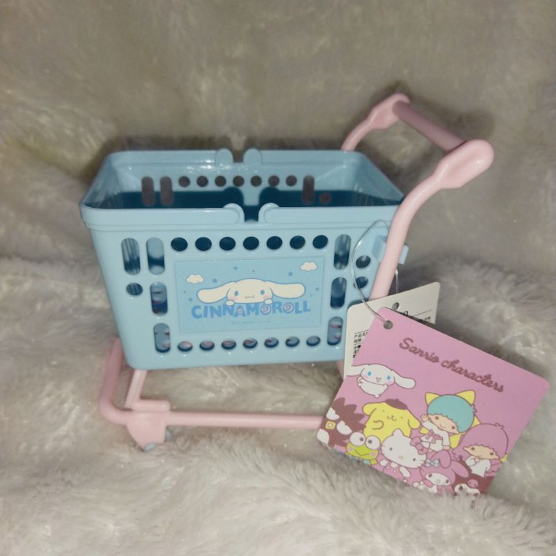 Jual CINNAMOROLL MINI TROLLEY /MINI CART SANRIO MINISO | Shopee Indonesia