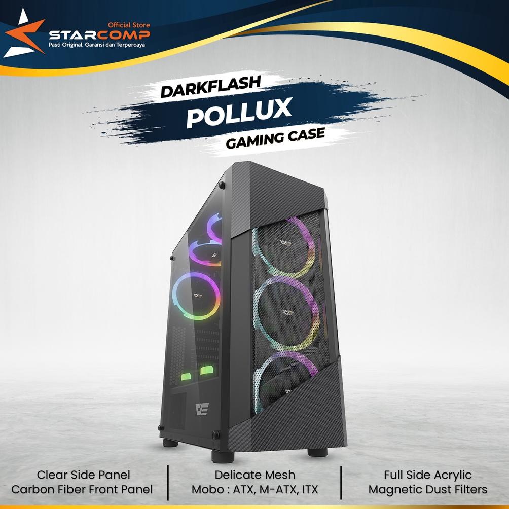 Jual DarkFlash Pollux Front USB 3.0 Full Side Acrylic | Shopee Indonesia