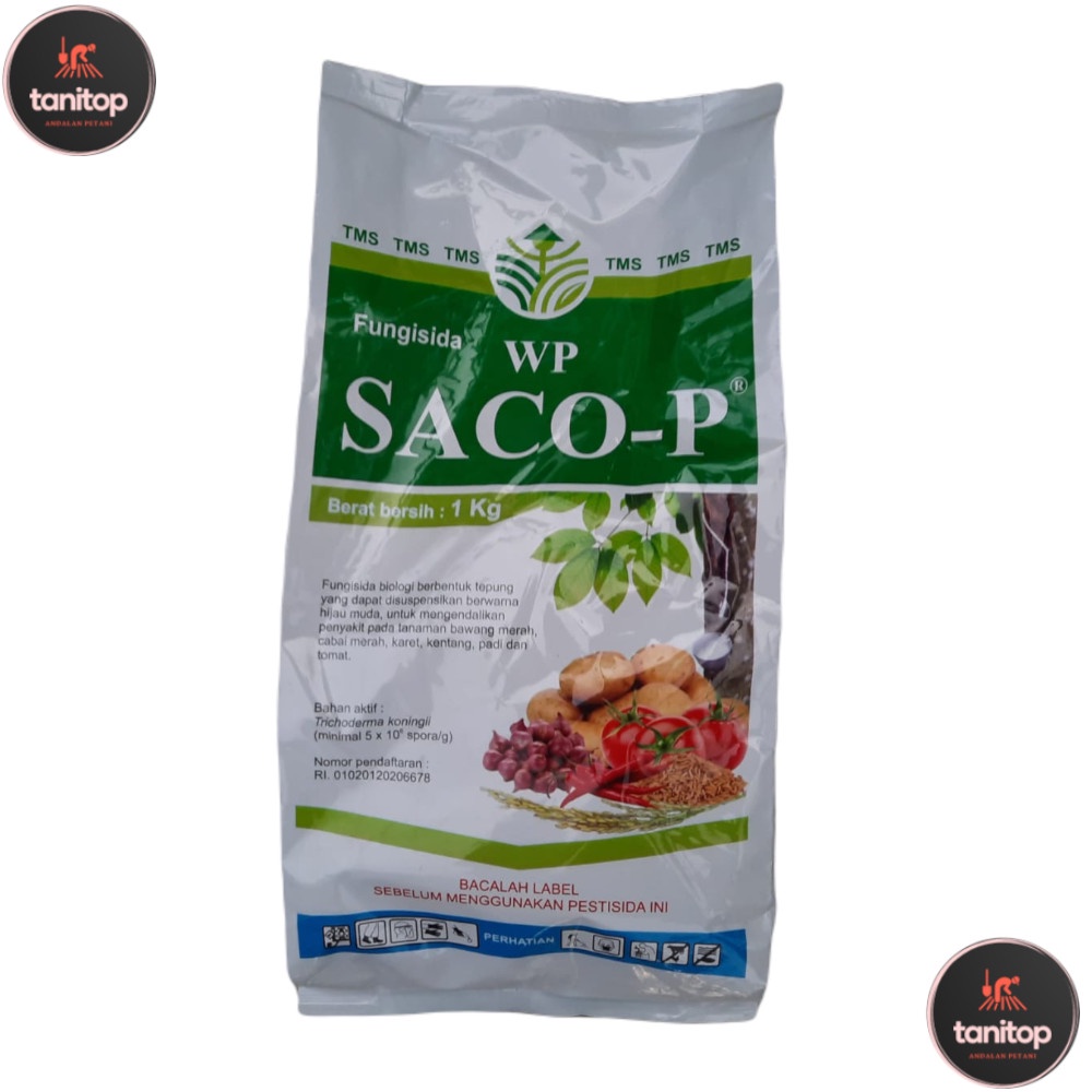 Jual SacoP 1 Kg Saco P 1 KG Gram Fungisida Tricoderma Anti Jamur ...