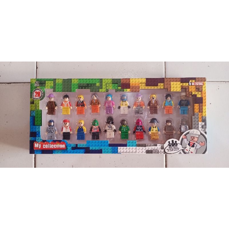 Jual Mainan Edukatif Anak Figura Lego Set / Lego Building Block ...