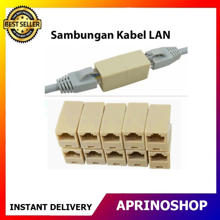 Jual Barel RJ45 Sambungan Kabel LAN Female | Shopee Indonesia