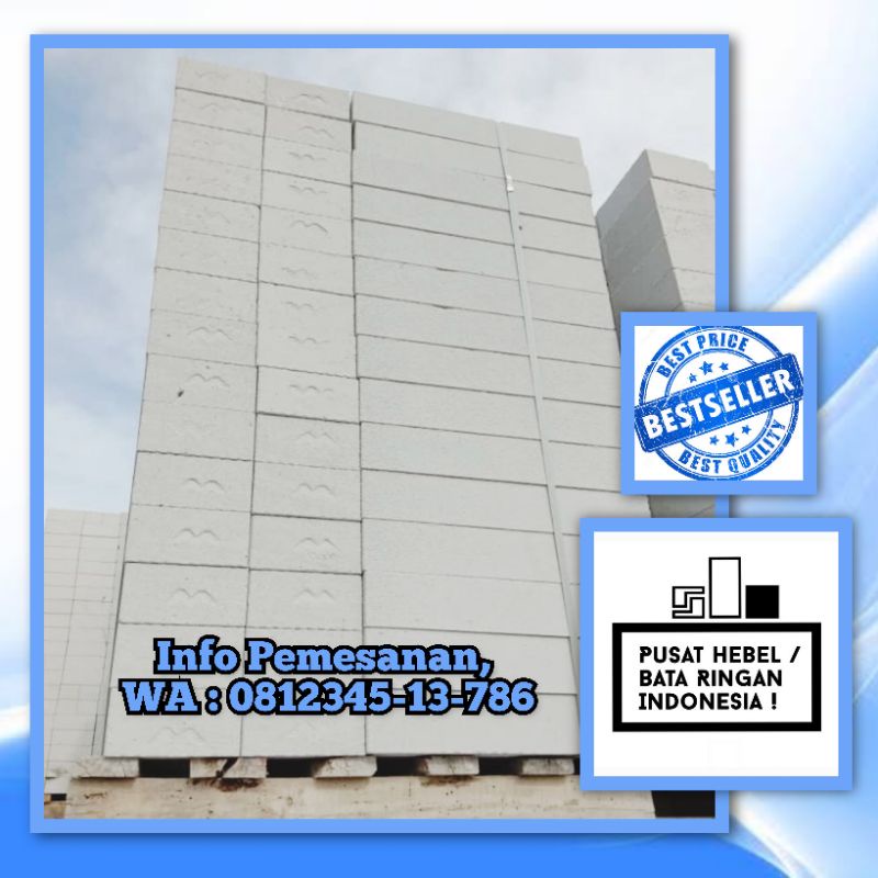 Jual Bata Ringan SNI Cilacap, Banyumas dan Purbalingga (12,6 Kubik ...