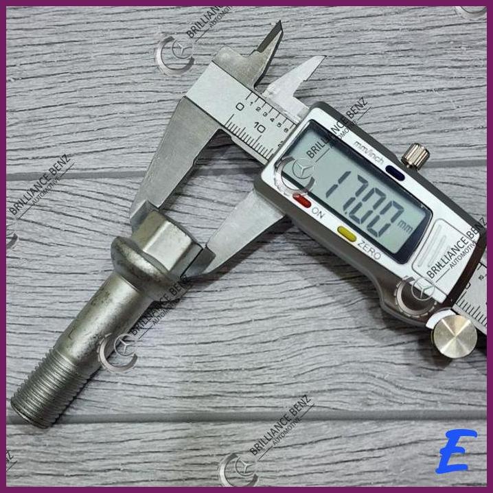 Jual BAUT RODA STANDARD MERCEDES BENZ UKURAN PANJANG MERCY M14X1 5 PD ...