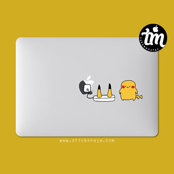 Jual Stiker Laptop MacBook Asus Acer Dell Lenovo - Sticker Pikachu ...