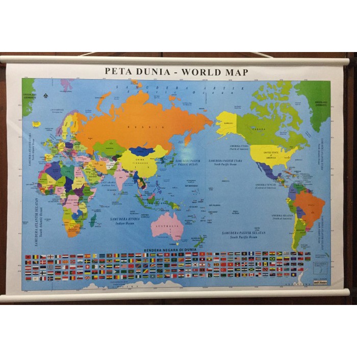 Jual Promo!!! Peta Dunia World Map Peta Dinding Terlaris | Shopee Indonesia