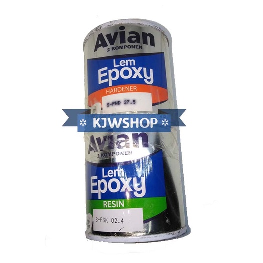 Jual Lem Epoxy Avian 340 Gram E Poxy Kayu Besi Logam Kaca Logam Glass ...