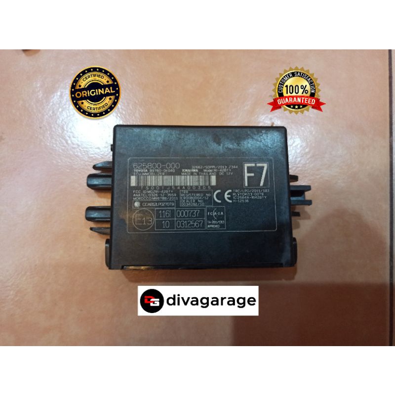 Jual modul control unit immobilizer innova reborn fortuner vrz original ...