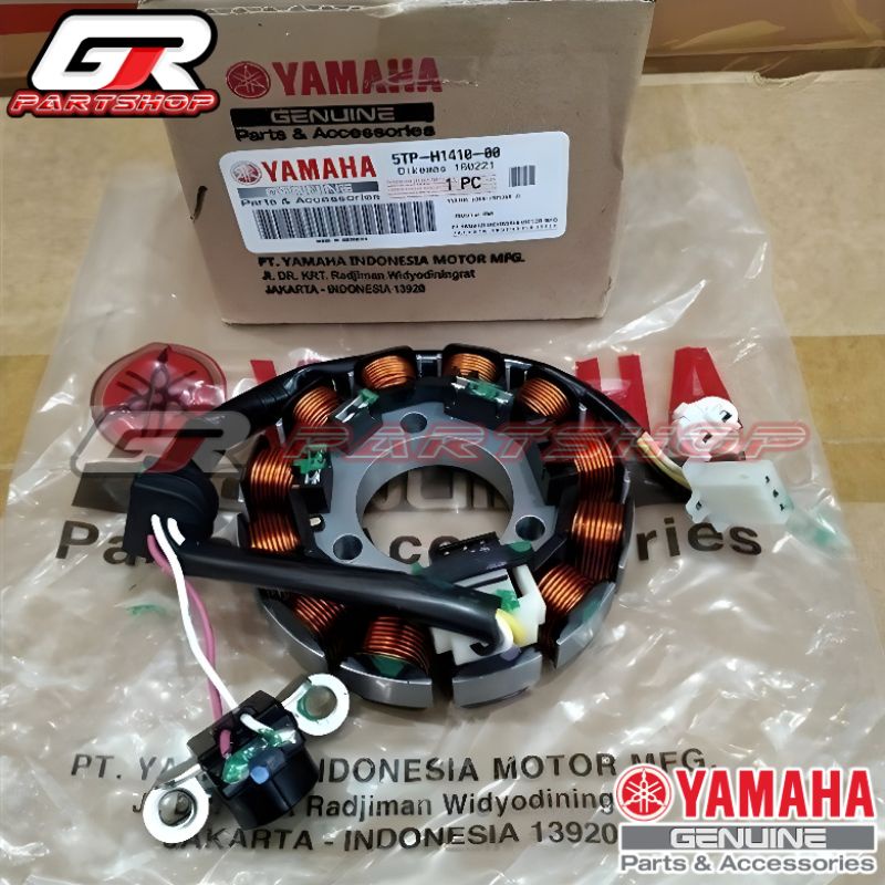 Jual SPULL ASSY 5TP-H1410-00 JUPITER Z CW VEGA R NEW ORI YGP STATOR SEPUL SEPULL SPOLL SPOL SPUL ...