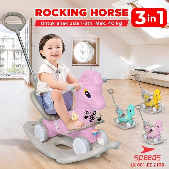 Jual Mainan Kuda Kudaan 3in1 Mainan Anak Rocking Horse Anak 001-EZ2108 ...