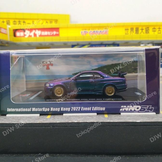Jual Inno Inno64 Nissan Skyline GTT GTR R34 IMX HK Magic Purple ...