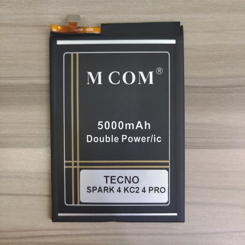 Jual Battery Batere Batre Baterai Double Power Mcom Tecno Spark 4 KC2 4 ...