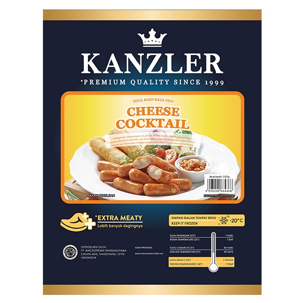 Jual KANZLER CHEESE COCKTAIL 500 GR - SOSIS | Shopee Indonesia
