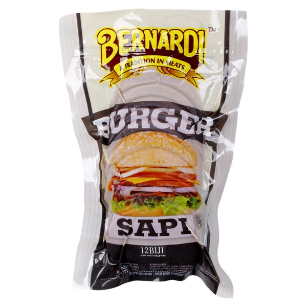 Jual BERNARDI BEEF BURGER 12 PCS | Shopee Indonesia