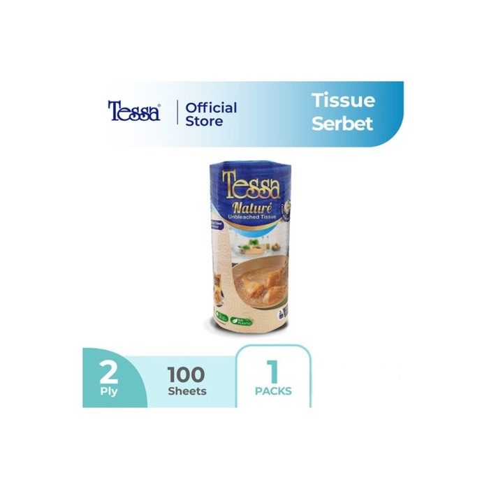 Jual Tessa Nature Unbleached Tissue Towel 1R Ttp002 | Shopee Indonesia