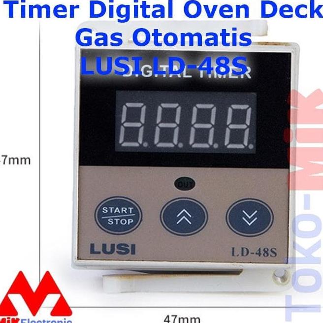 Jual Timer Digital Oven Deck Gas/Listrik Otomatis Lusi - Ld-48S ...