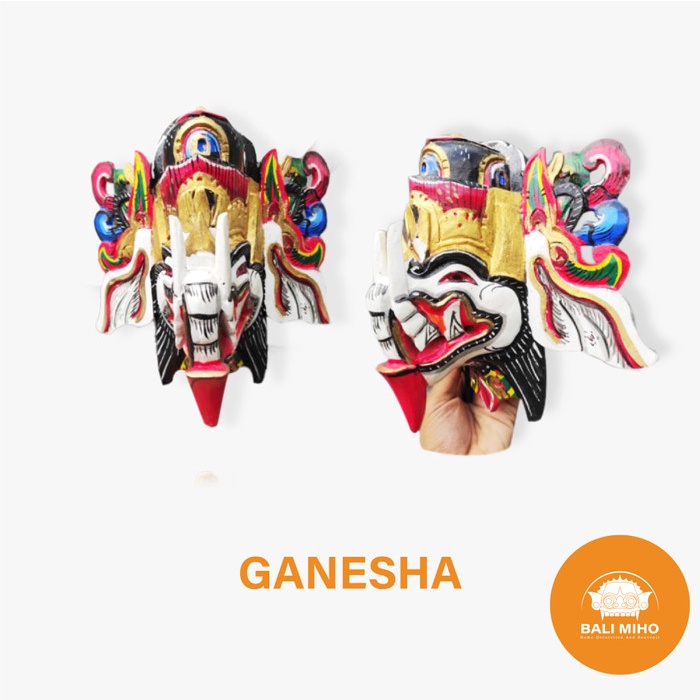 Jual DEKORASI DINDING TOPENG HANOMAN DAN GANESHA/TOPENG WAJAH GANESHA ...