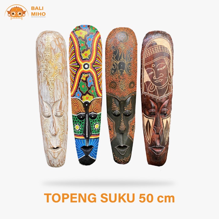 Jual DEKORASI DINDING/PATUNG TOPENG ETNIK/TOPENG SUKU/TOPENG SUKU ASMAT ...