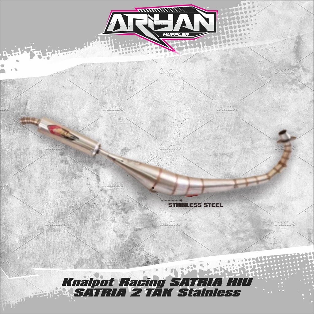 Jual Knalpot Racing SATRIA HIU - SATRIA 2 TAK Stainless - Ariyanmuffler ...