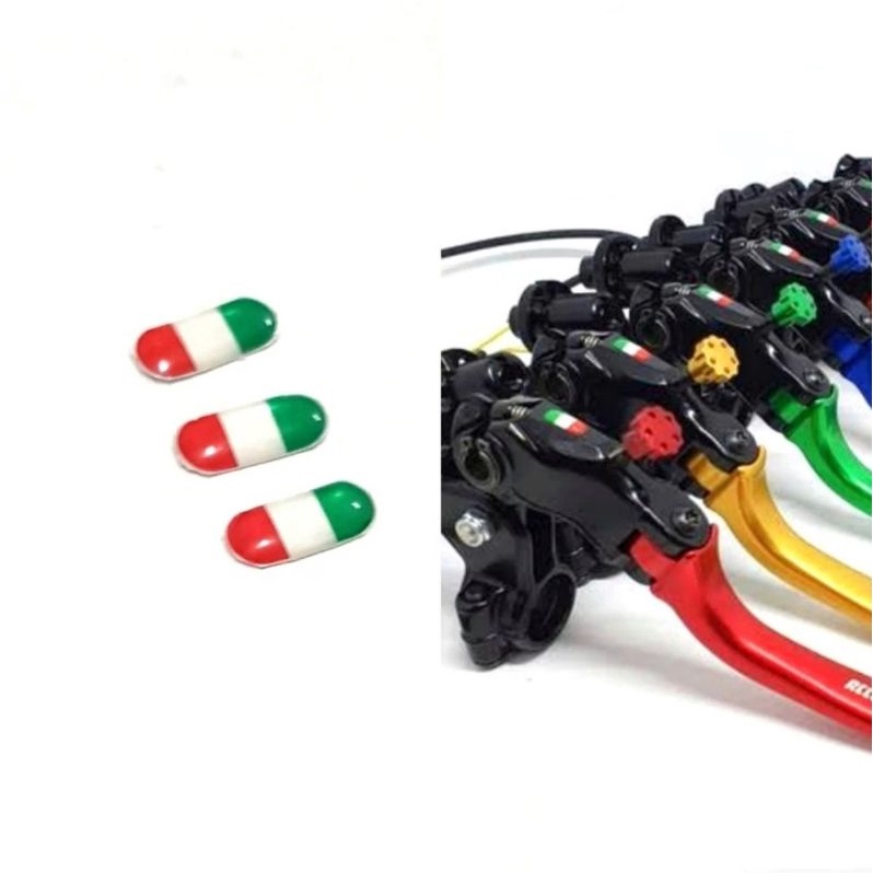 Jual Sticker Stiker Embos Logo Bendera Italy Kopling Accosato | Shopee ...