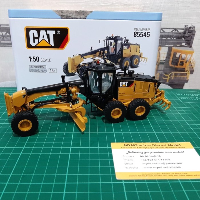Jual Diecast Miniatur Caterpillar CAT 14M3 Motor Grader (1:50) | Shopee ...