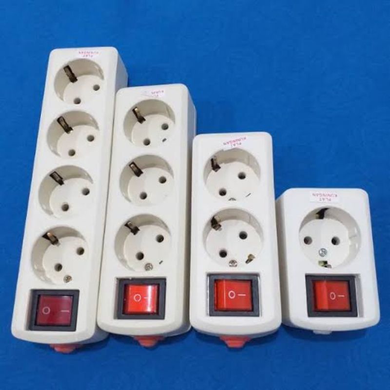 Jual Colokan, Stop Kontak, Terminal listrika kuningan + saklar 1,2,3,4 ...