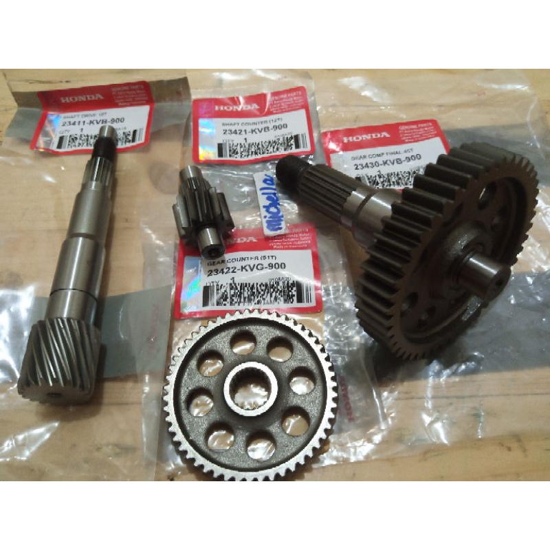 Jual gigi rasio Vario 110 karbu ,Vario CBS karbu (KVB) | Shopee Indonesia