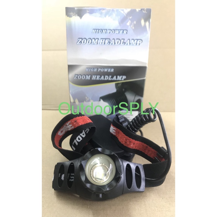 Jual High Power Zoom Headlamp Cree Led 160 Lumen | Shopee Indonesia