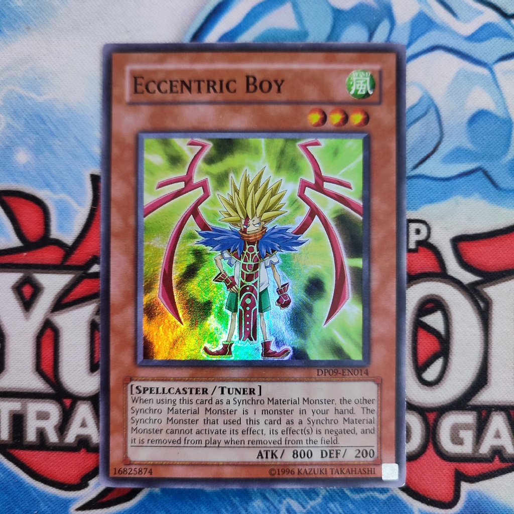 Jual yugioh eccentric boy DP09 super rare original | Shopee Indonesia