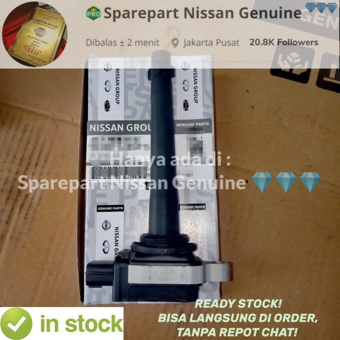 Jual SNGE Ignition Coil Busi Koil Livina 1.8 Xtrail T31 2.0 Latio 1.8 ...