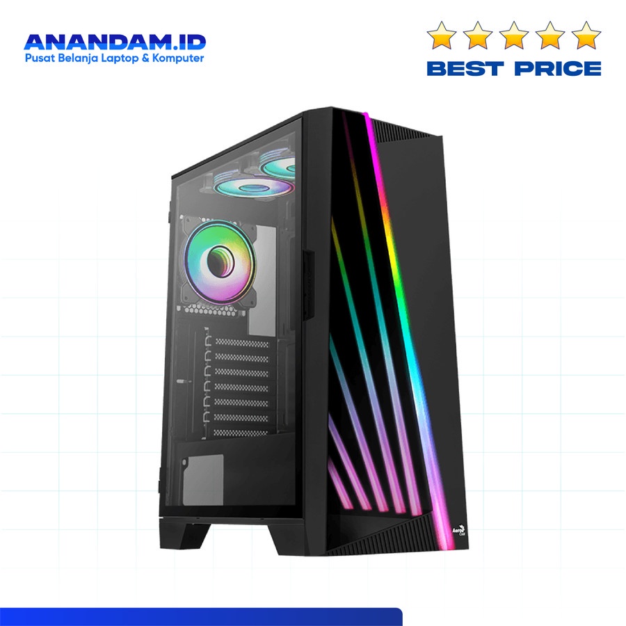 Jual Casing Aerocool MIRAGE V1 ARGB - INCLUDE 1 FAN ARGB | Shopee Indonesia