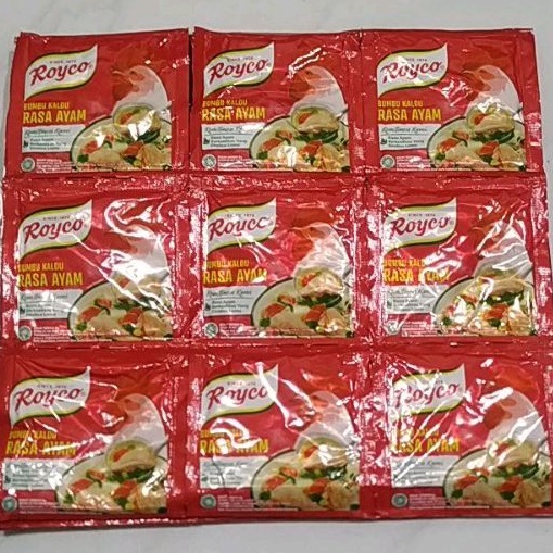 Jual Royco ayam sachet 8 gram per renceng isi 12 sachet (8 sachet bonus ...