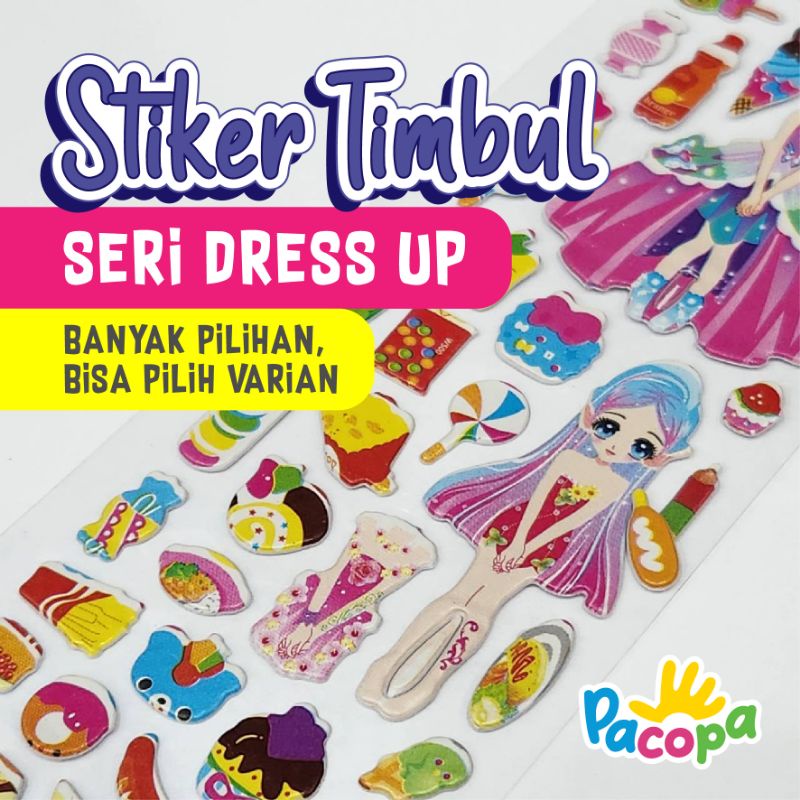 Jual [PACOPA] Sticker Timbul Anak 3D Stiker Reward Sticker Penghargaan ...