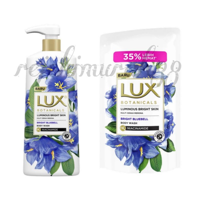 Jual Lux Botanicals Body Wash Bright Bluebell 825/580/400 ml | Shopee Indonesia