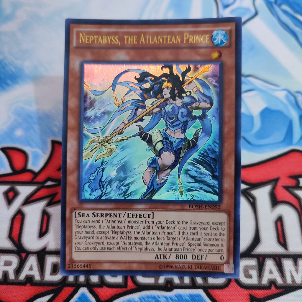 Jual yugioh neptabyss the atlantean prince BOSH ultra rare original ...
