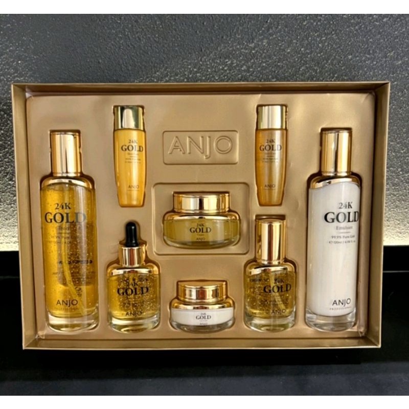 Jual ANJO PROFFESIONAL 24 K Gold Skin Care Set - ORIGINAL KOREA ...