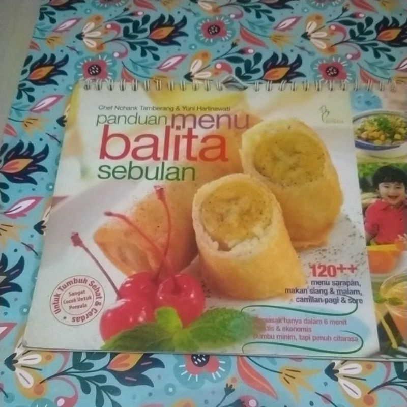 Jual Buku Resep panduan menu balita sebulan | Shopee Indonesia