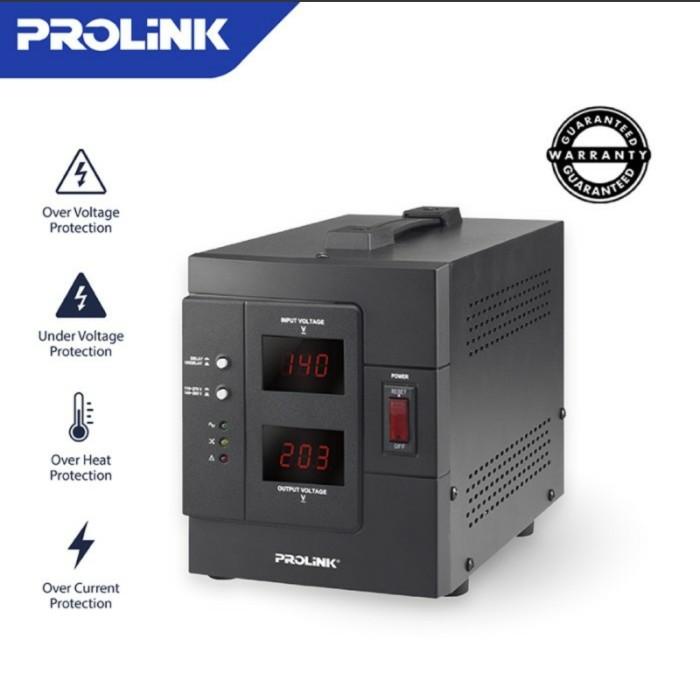 Jual Stabilizer Prolink Pvr1000D Avr Relay Controlled / Stabilizer ...