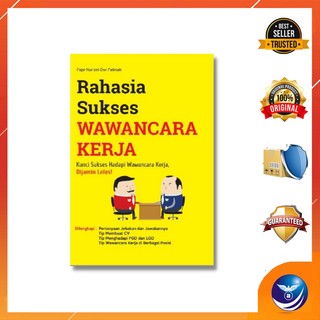 Jual Buku RAHASIA SUKSES WAWANCARA KERJA : Kunci Sukses Hadapi ... Jual Buku RAHASIA SUKSES WAWANCARA KERJA : Kunci Sukses Hadapi ...