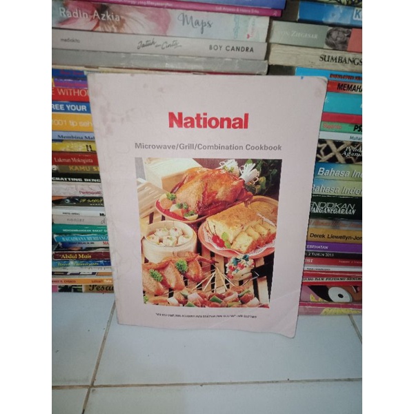 Jual BUKU ASLI NATIONAL MICROWAVE GRILL COMBINATION COOKBOOK | Shopee ...