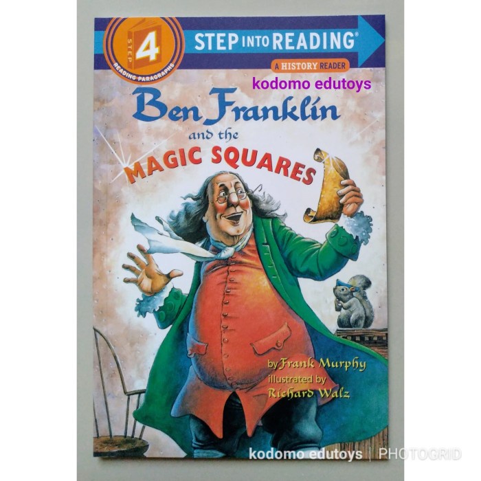 Jual Step Into Reading Step 4 - Ben Franklin And The Magic Squares ...