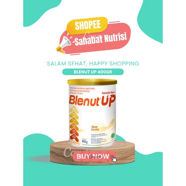 Jual BLENUT UP 400GR USIA 1-10TAHUN | Shopee Indonesia