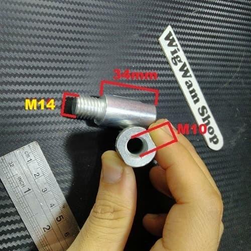 Jual M10 To M14 Extension Shaft / Sambungan Mesin Poles | Shopee Indonesia