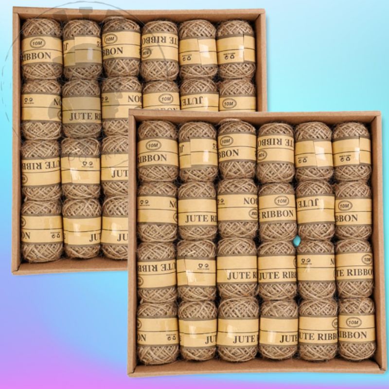 Jual Tali Rami Tali Goni Tali Craft Benang Craft Jude Ribbon Craft ...