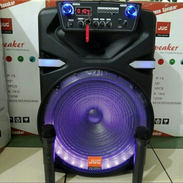 Jual Speaker Meeting Portabel JUC 15 Inch | Shopee Indonesia
